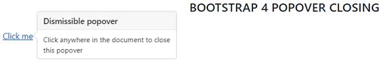 How To Implement Bootstrap 4 Popover